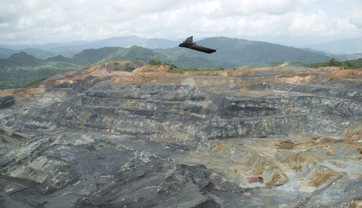 Reaching for the sky: DRONES IN MINING - North American Mining Magazine