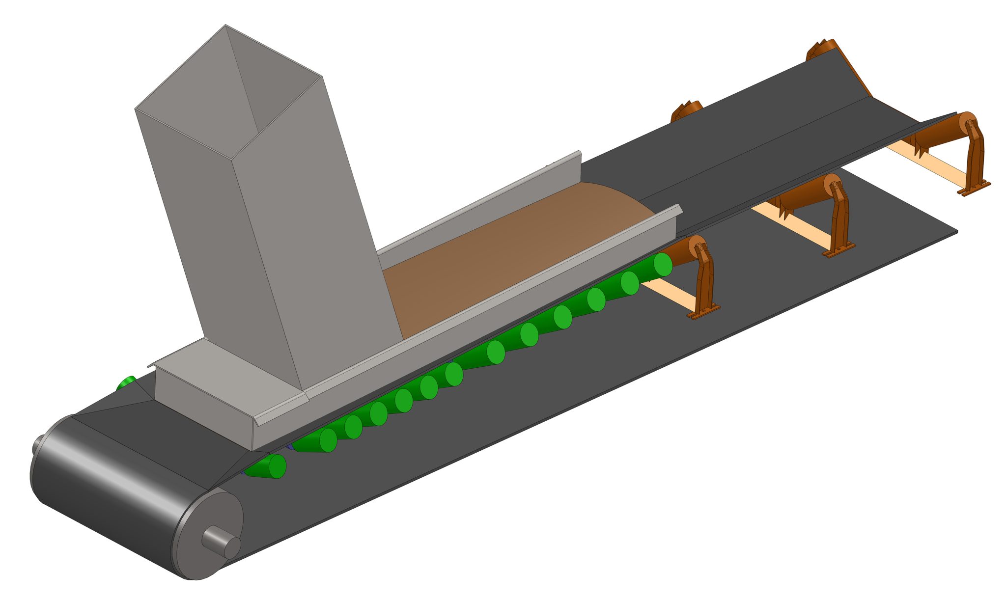 Understanding idler trough angle in transition zone belt loading ...