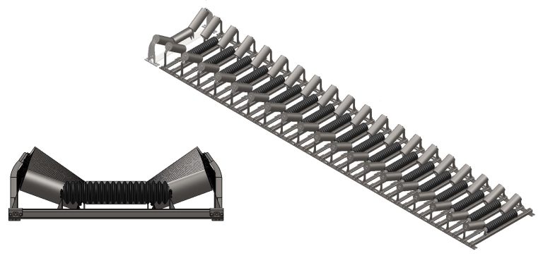 Understanding idler trough angle in transition zone belt loading ...